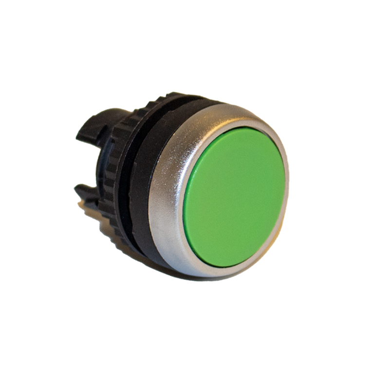 Groene startknop - VLB Bread Slicers B.V.