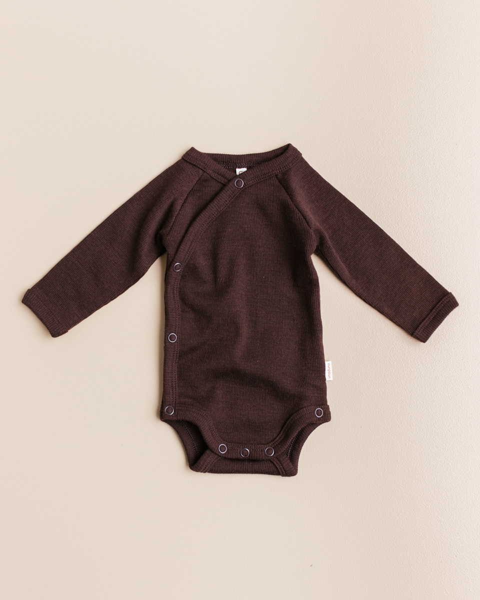Unaduna Wrap around body tiny rib wool - kladdkaka: comfy! - Unaduna