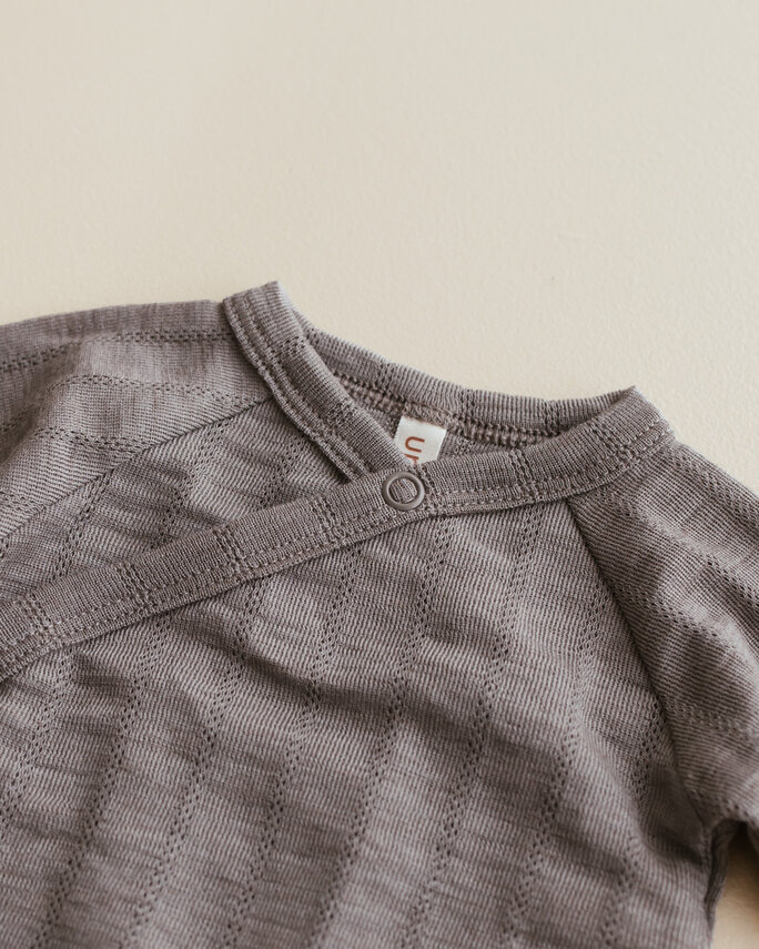 Unaduna Wrap around body striped ajour - hazel | Ziloen - Unaduna