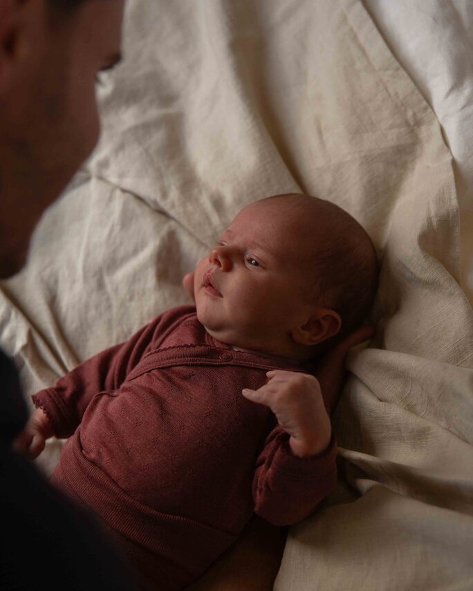 Unaduna wrap around body pointelle - henna dune: soft! | Ziloen - Unaduna