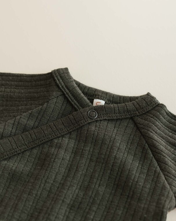 Unaduna Wrap around body rib - wakame - Unaduna