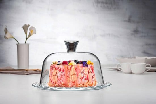 PASABAHCE KAPAKLI PASTA SERVİS TABAGI - Galeriamax