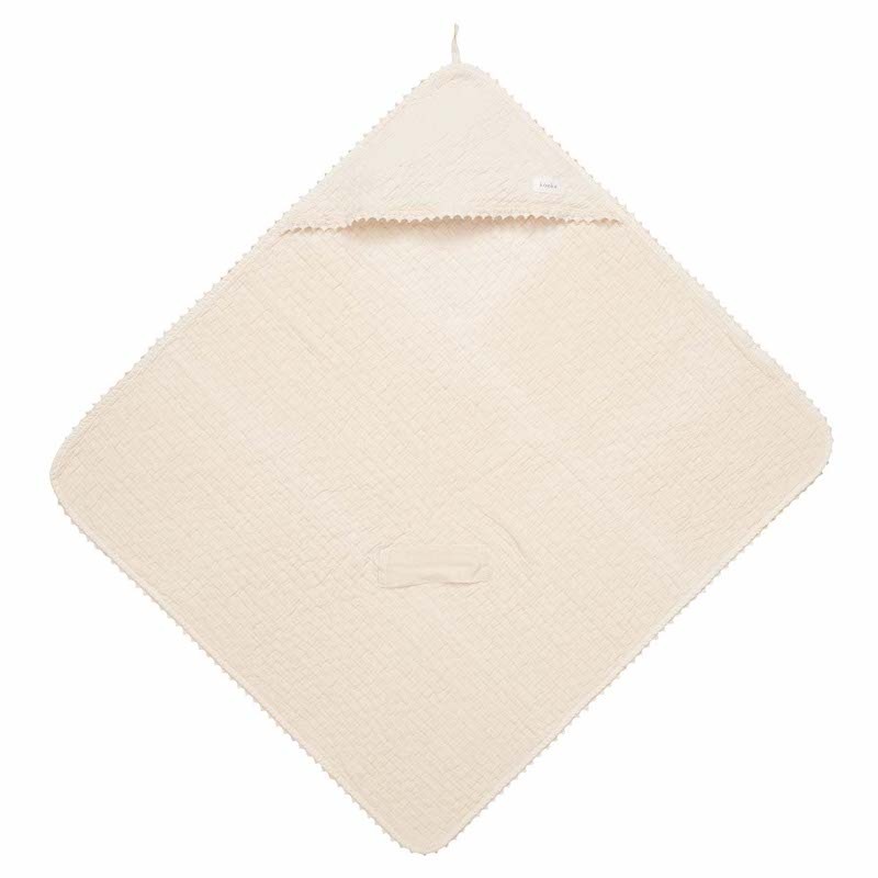 KOEKA OMSLAGDOEK 100X100CM LACE ELBA NATURAL - BABBIS & KITS