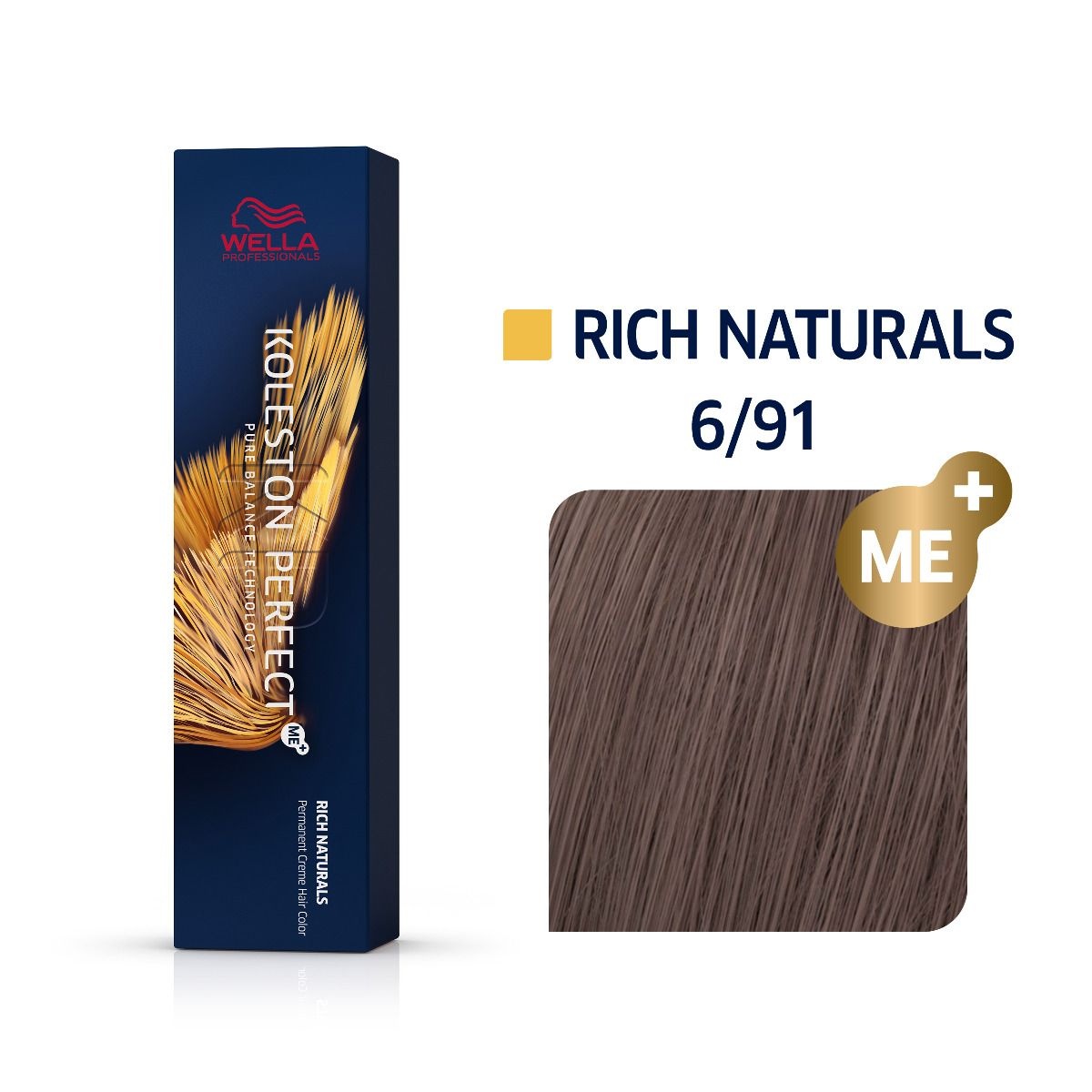 Wella Professionals Koleston Perfect Me 6/91 Rich Naturals 60ml - HaNaBe
