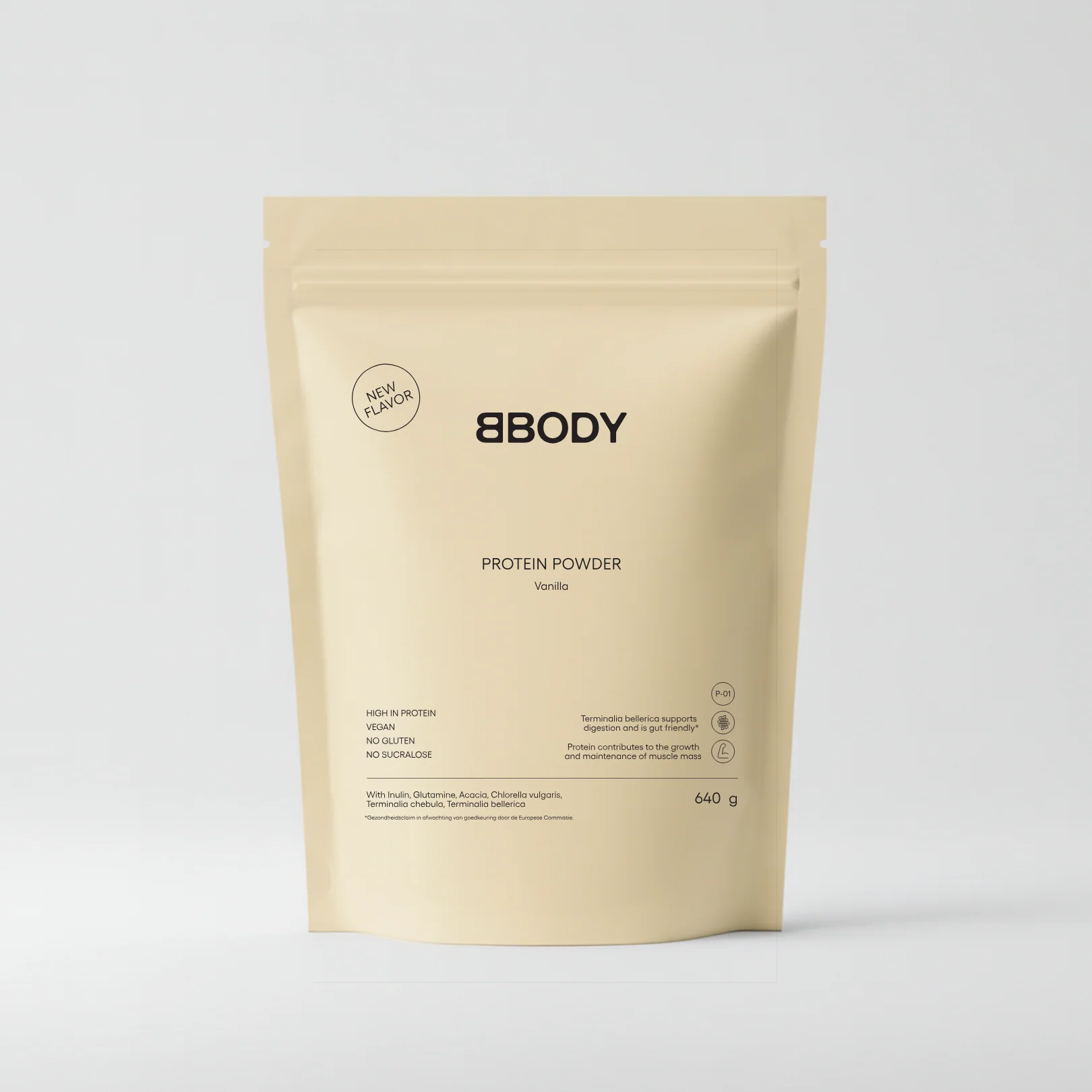 BBODY Gut Friendly Proteïne Powder 640gr - Vanille - HaNaBe