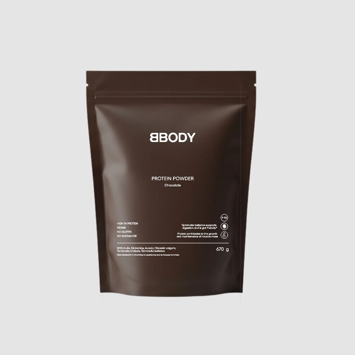 BBODY Gut Friendly Proteïne Powder 640gr - Chocolate - HaNaBe