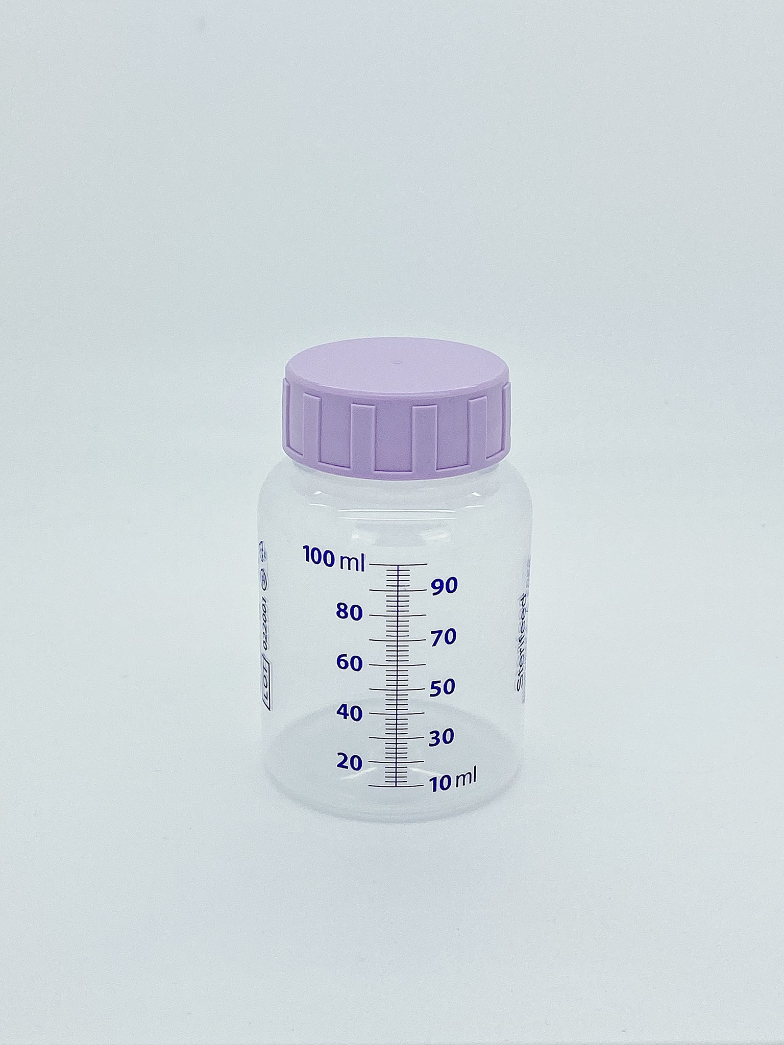 Sterifeed Moedermelk Bewaarfles voor eenmalig gebruik 100ml - EVMA-Care
