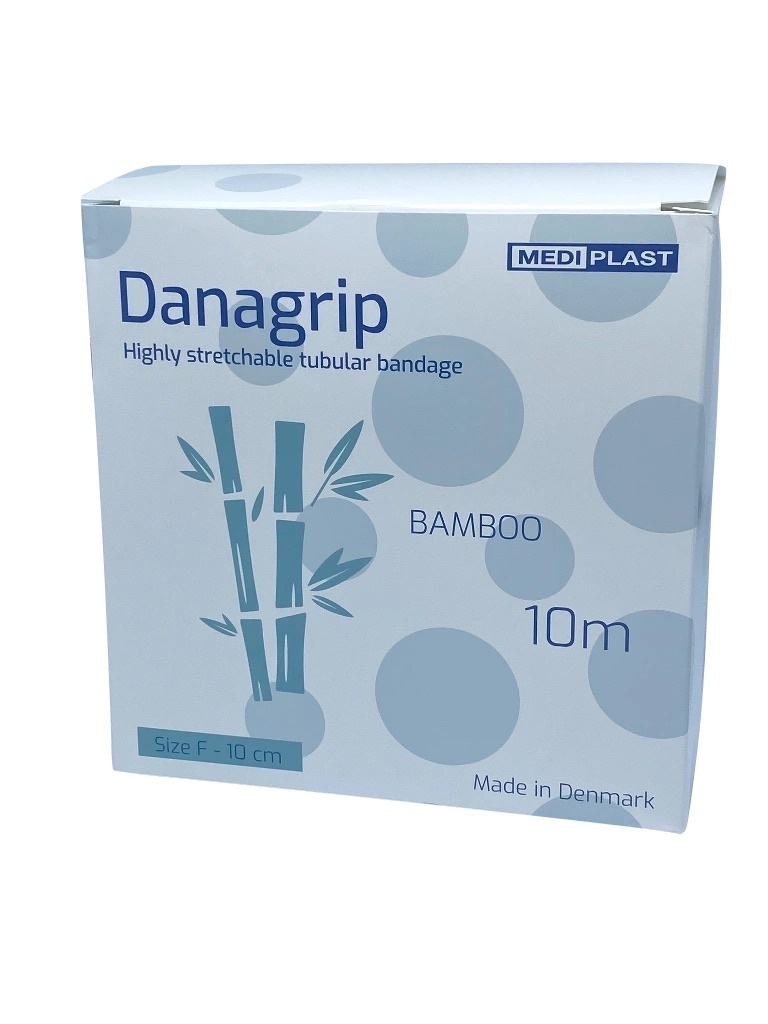 Danagrip Tubular Bamboo Bandage for Compression 10cm x 10m - upper leg