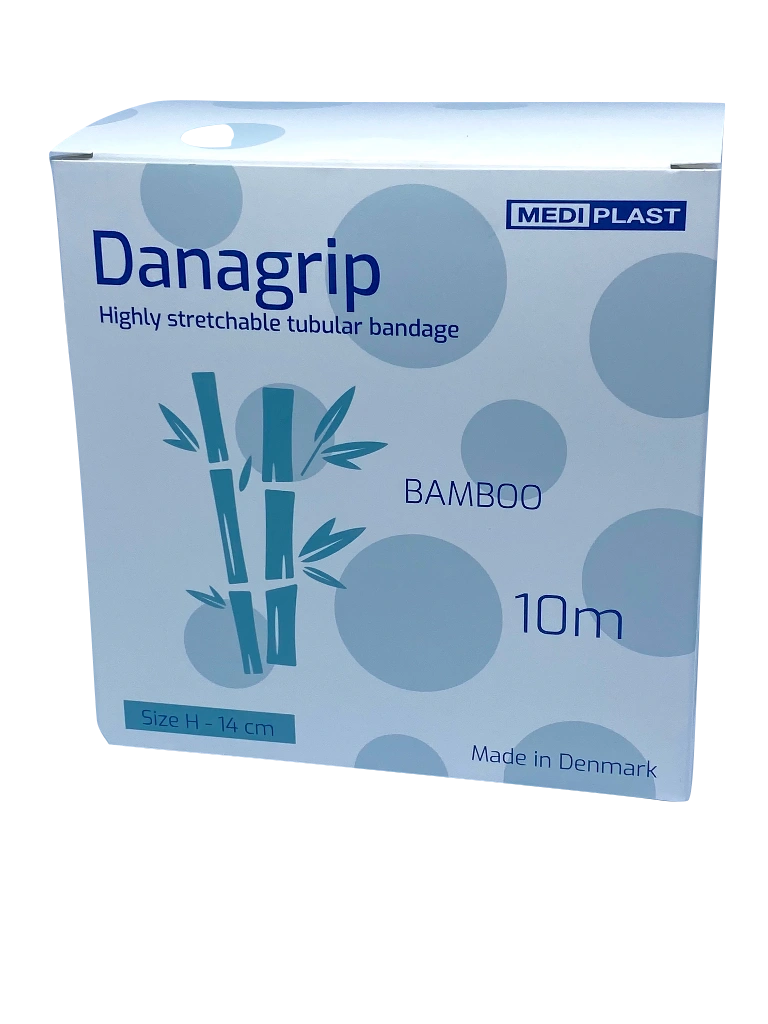 Danagrip Tubular Bamboo Bandage for Compression 14cm x 10m - upper leg