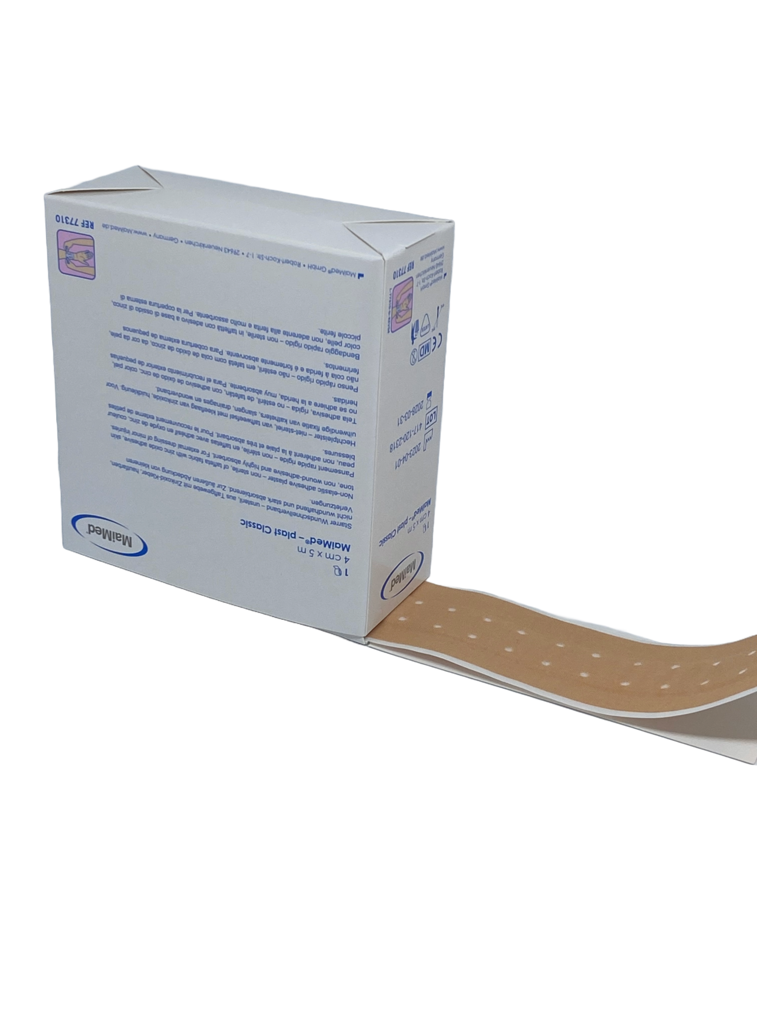 Elastic dressing on roll - 4cm x 5m - Maimed-plast Classic