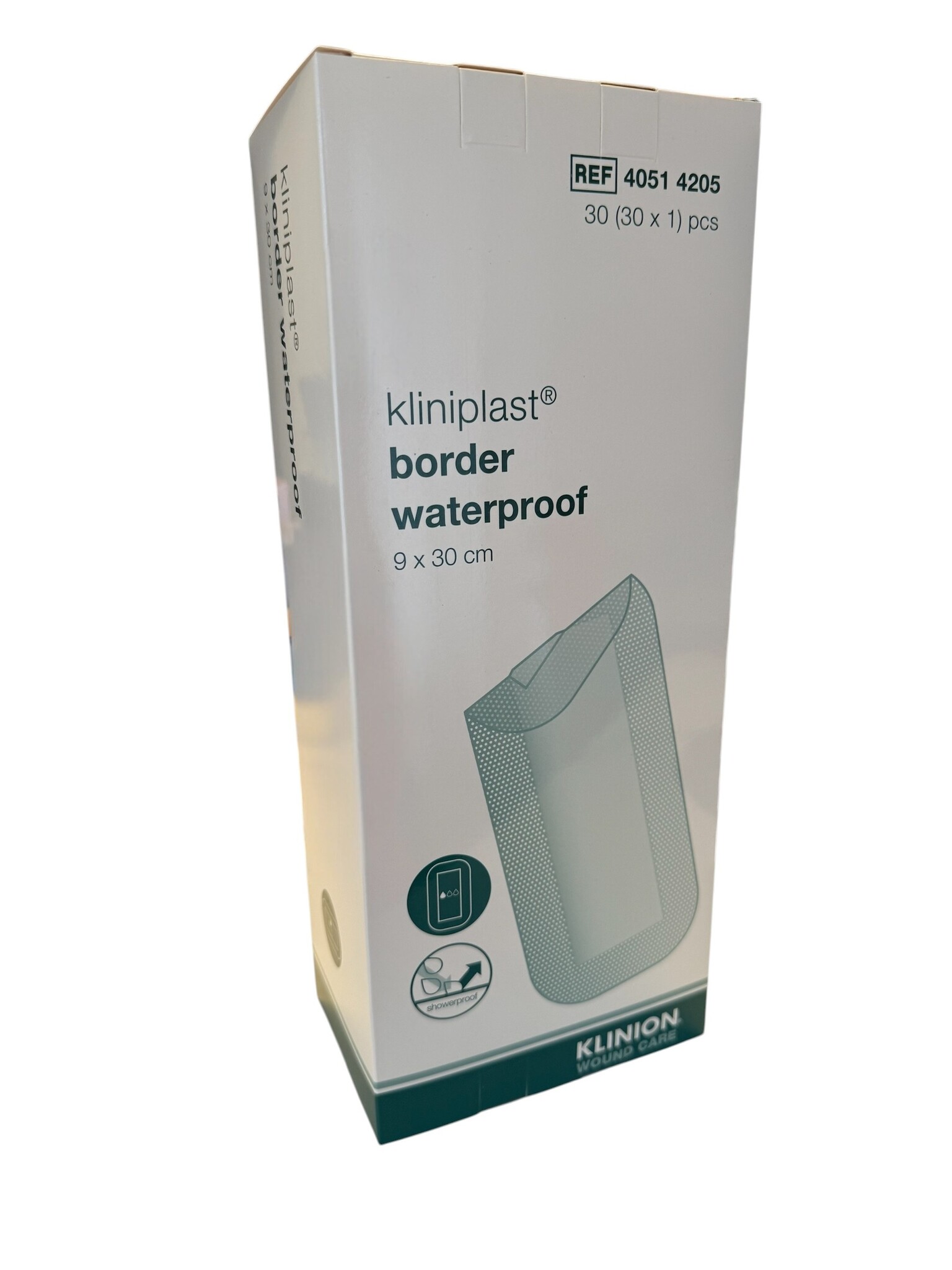 KLINION Kliniplast island plaster water-resistant - 9x30cm - 30pcs
