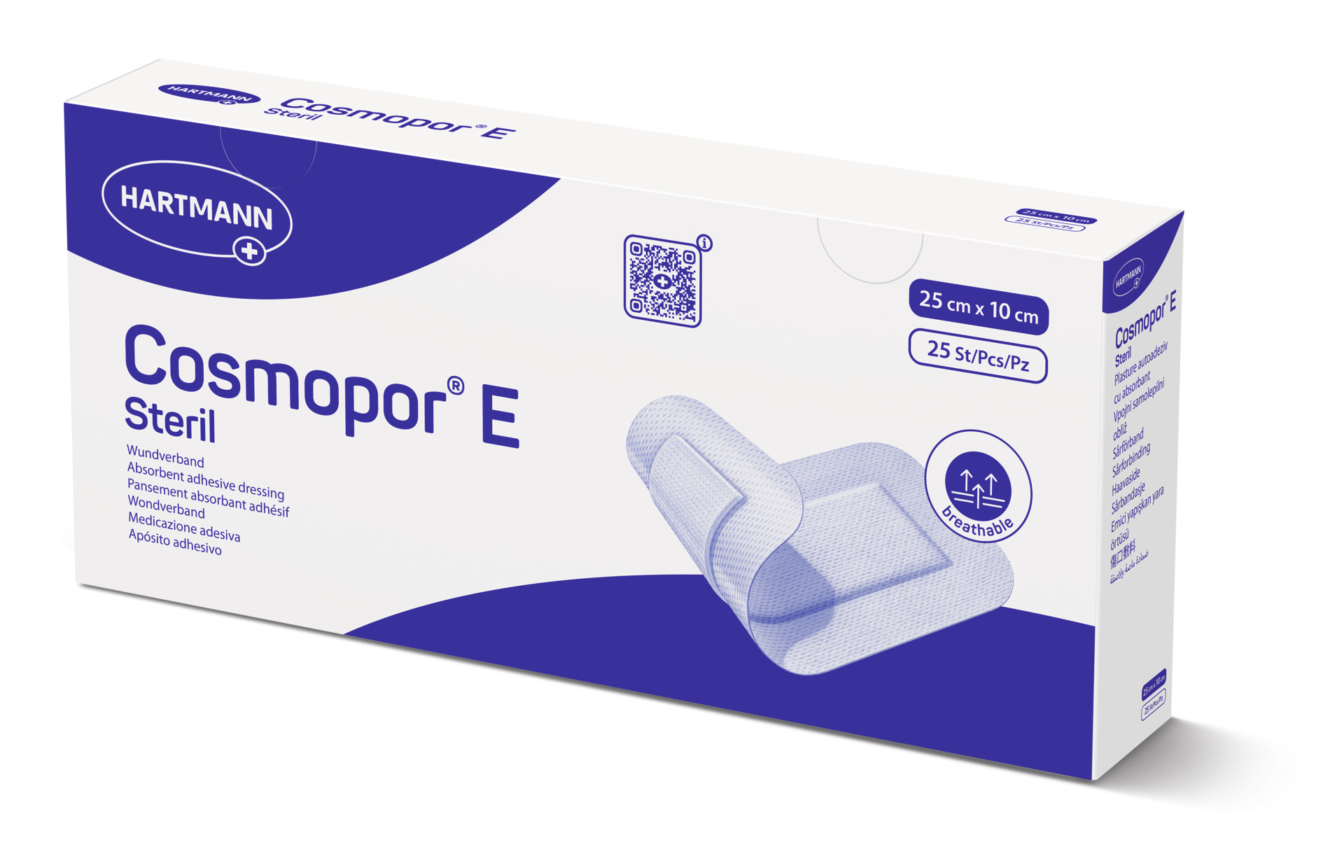 Cosmopor E 25 x 10cm - 25 stuks - EVMA-Care