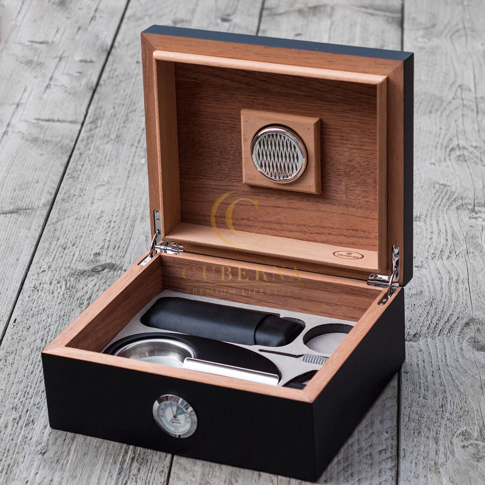 Humidor Set Nero - Cuberna.de