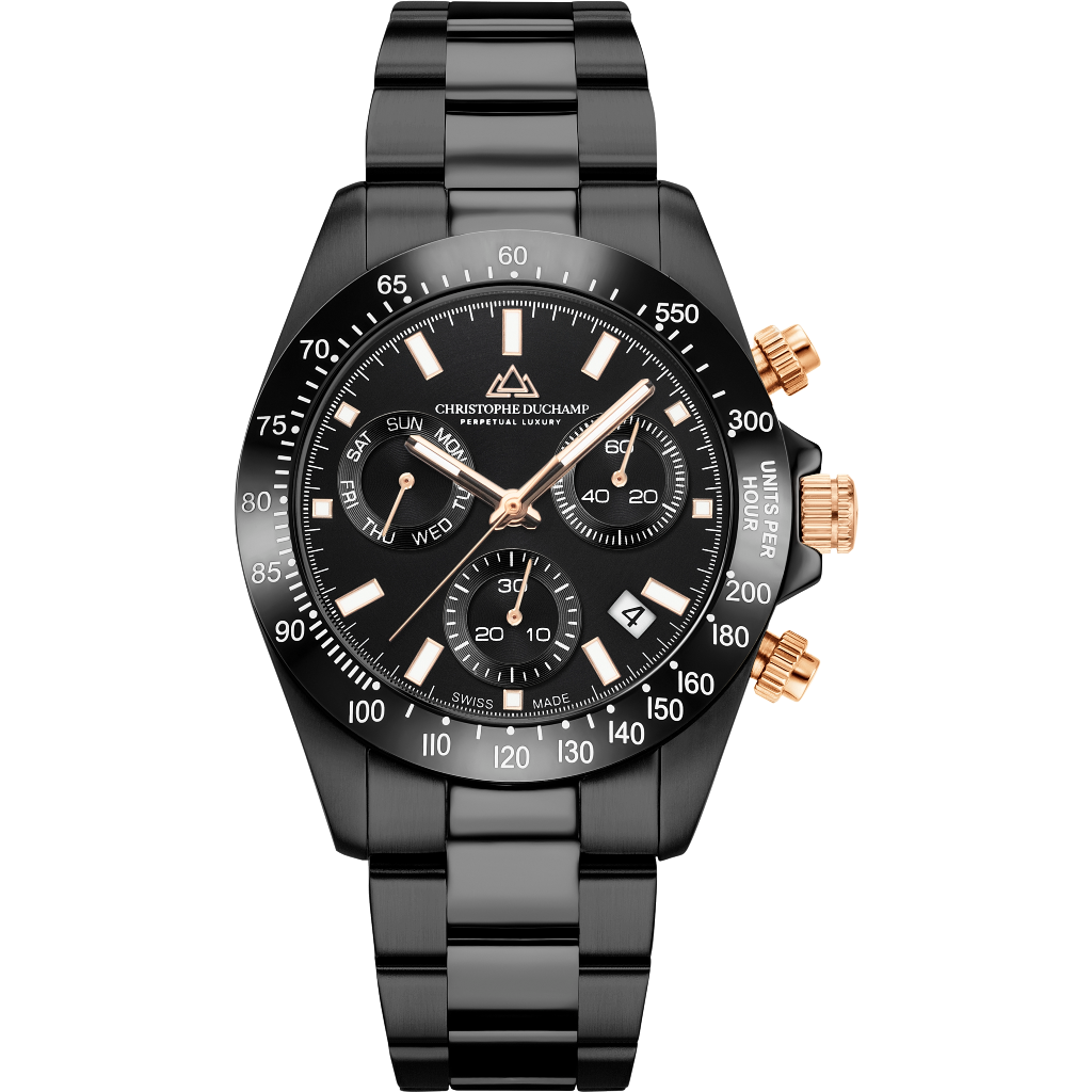 Grand Mont Ceramic - Black Gold - JamesWatch.nl