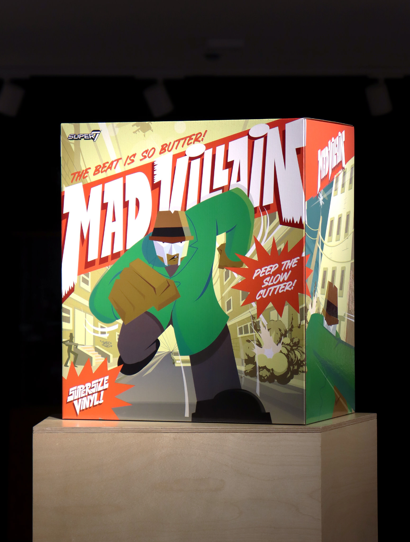 MF DOOM x MADLIB: MADVILLAIN - MF DOOM SuperSize Vinyl - STRAAT Museum Shop