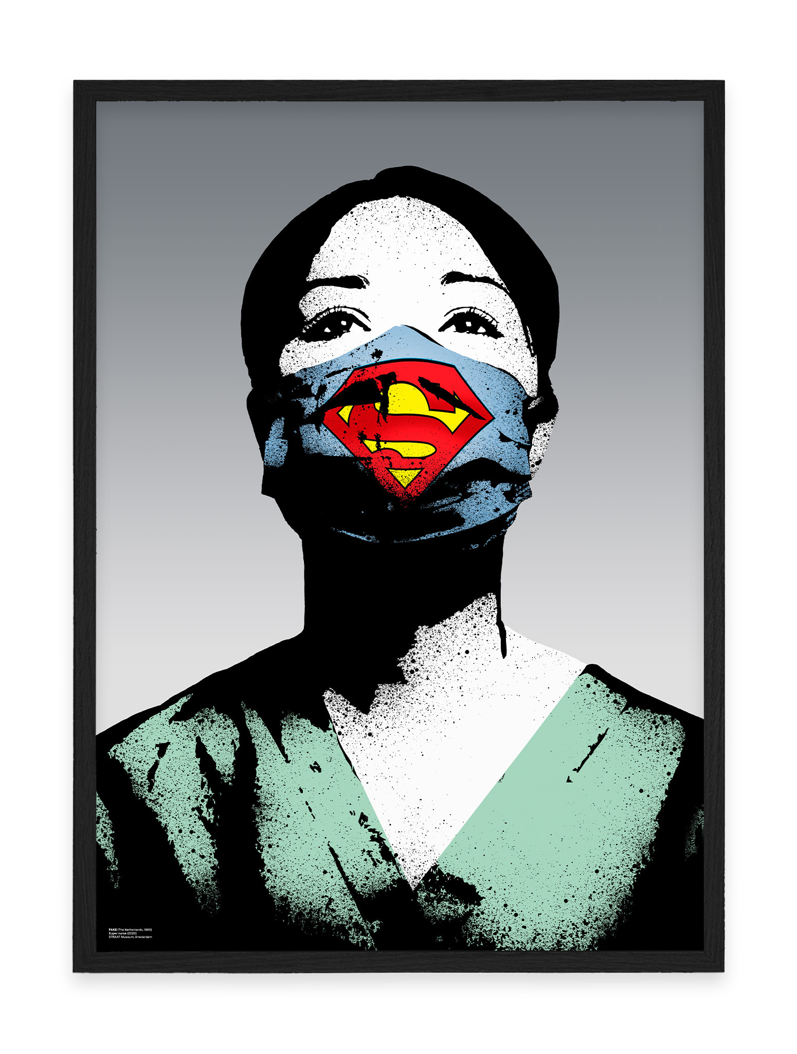 FAKE - Super Nurse poster - STRAAT Museum Shop