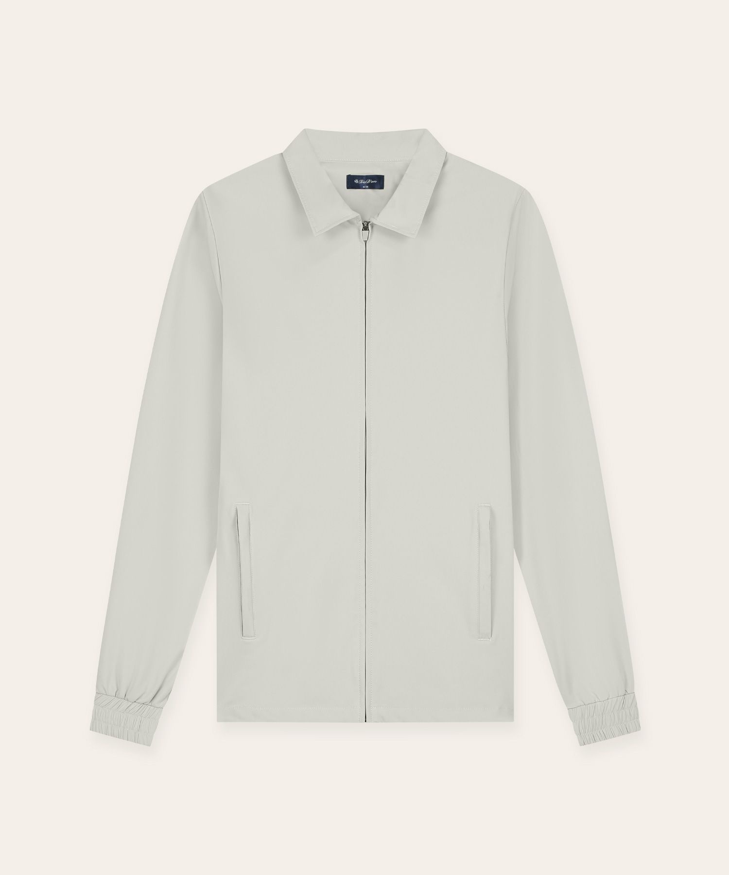 Triad'oro Tracksuit Jacket Collar SS25 Sand - Luna