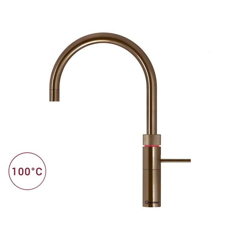 3frptn Quooker Pro 3 Fusion Round Messing Patina 123spoelbaknl