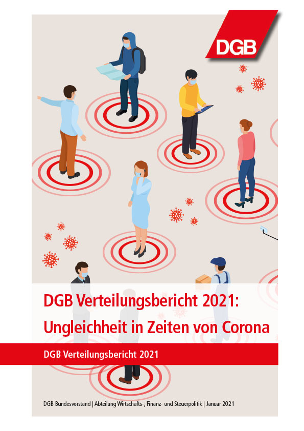 Broschüre DGB-Verteilungsbericht 2021 - DGB-Shop