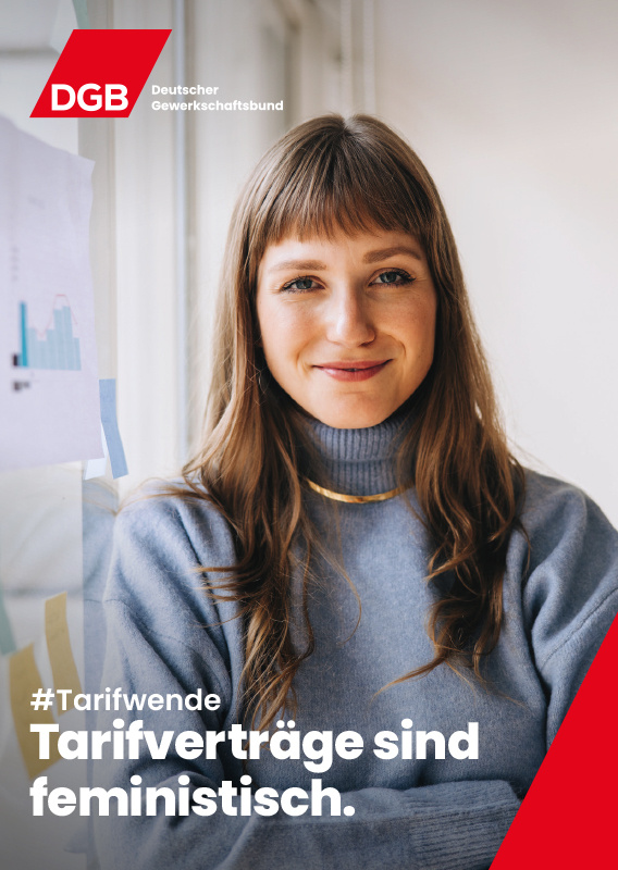 Tarifwende Flyer "Feminismus" - DGB-Shop