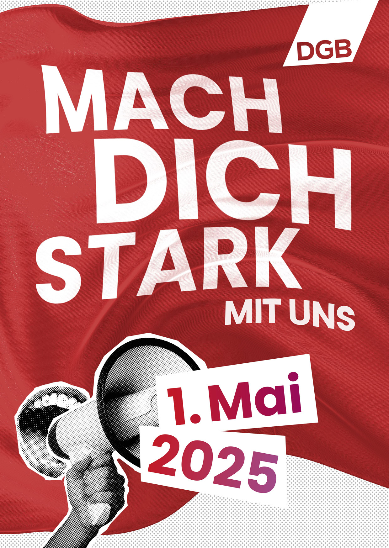 1. Mai 2025 Motivplakat - DGB-Shop