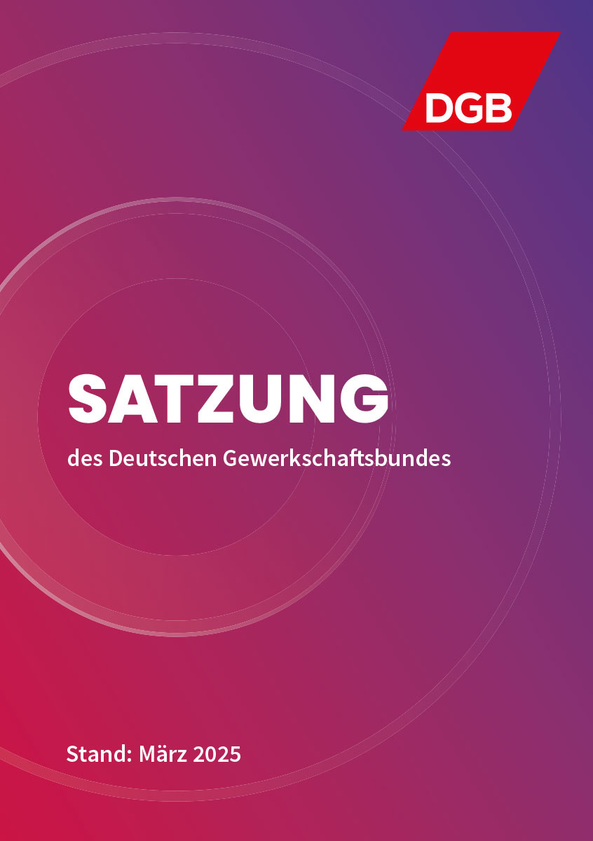 DGB-Satzung 2025 - DGB-Shop