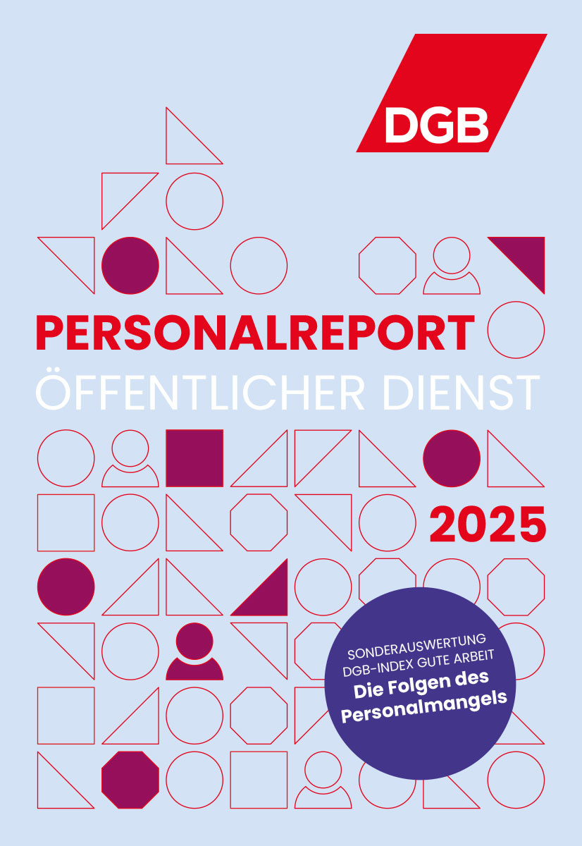 DGB Personalreport Öffentlicher Dienst 2025 - DGB-Shop