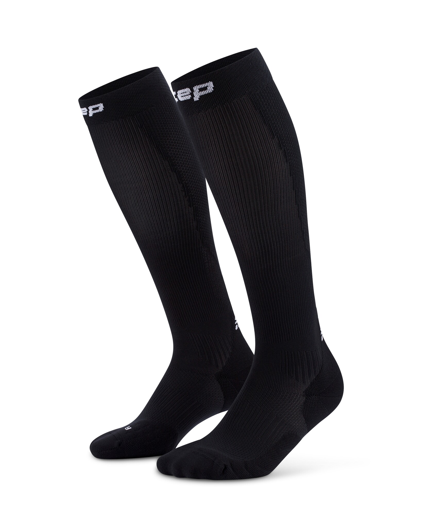 CEP Compressiekousen Core Run 5.0 - Zwart | Optimaal draagcomfort