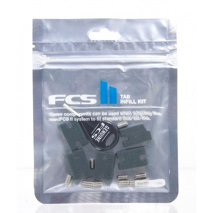 FCS2 - Tab infill Kit (10 x screws + 5 x Tab Infills) finneskrue ...