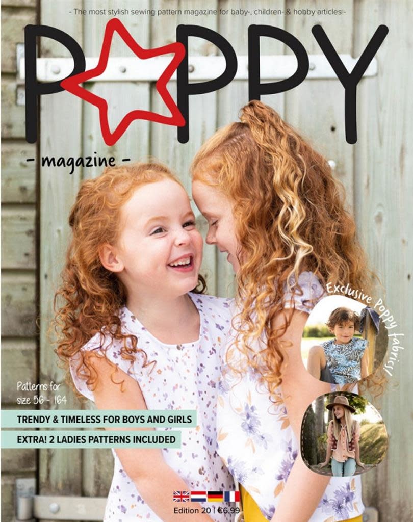 Poppy magazine - Editie 20 - HET MOTIEF - stoffenhuis