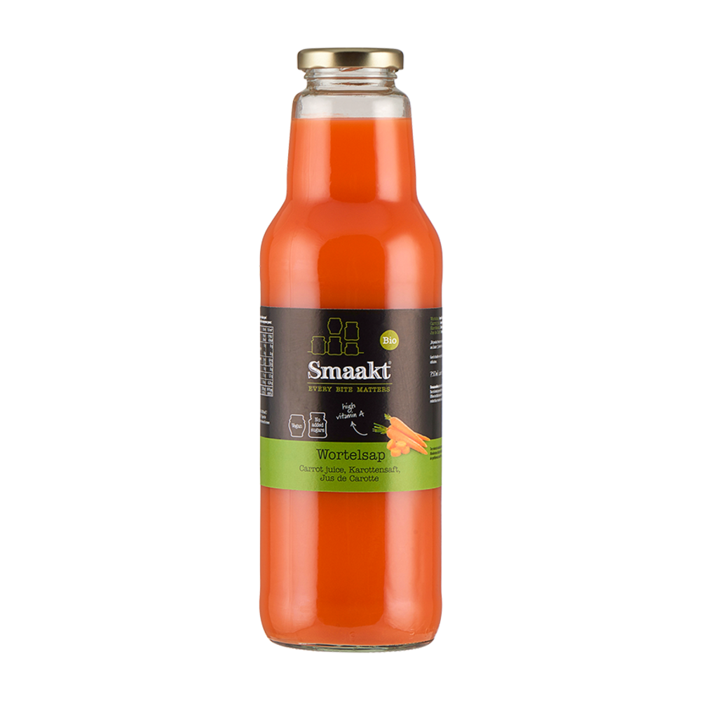 Smaakt Wortelsap - Foodshop.bio