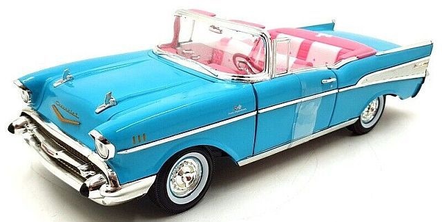 Art-Toys - Chevrolet Bell Air Convertible "BARBIE"(1957)Aqua blue