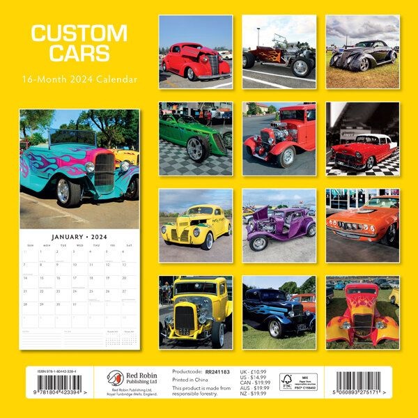 Art-Toys - Calendar Custom Cars(2024)