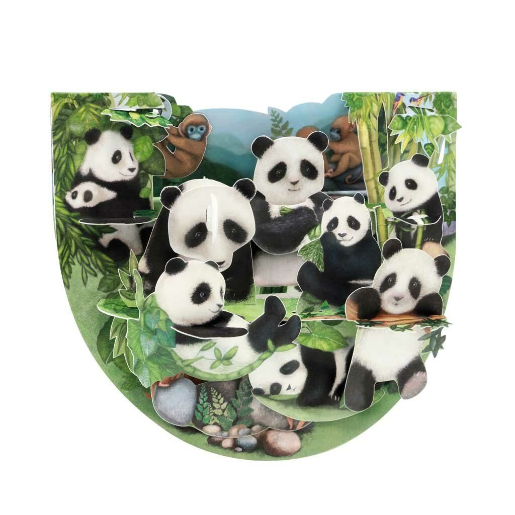 Art-Toys - Poprock Card-Pandas