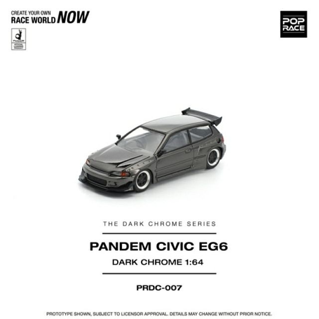 Art-Toys - Pandem Civic EG6(dark chrome)
