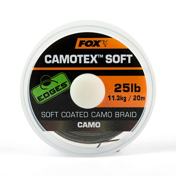 FOX Edges Camotex Soft Coated Braid - Fauna Hengelsport
