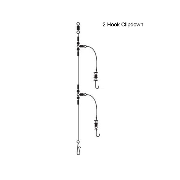 Cox & Rawle 2 Hook Clipdown Rig - Fauna Hengelsport