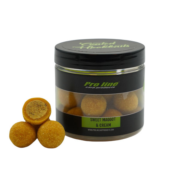 Pro Line Sweet Maggot & Cream Coated Hookbaits - Fauna Hengelsport