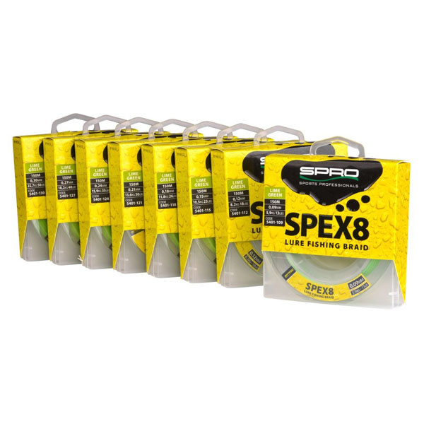 Spro Spex8 Braid - Fauna Hengelsport