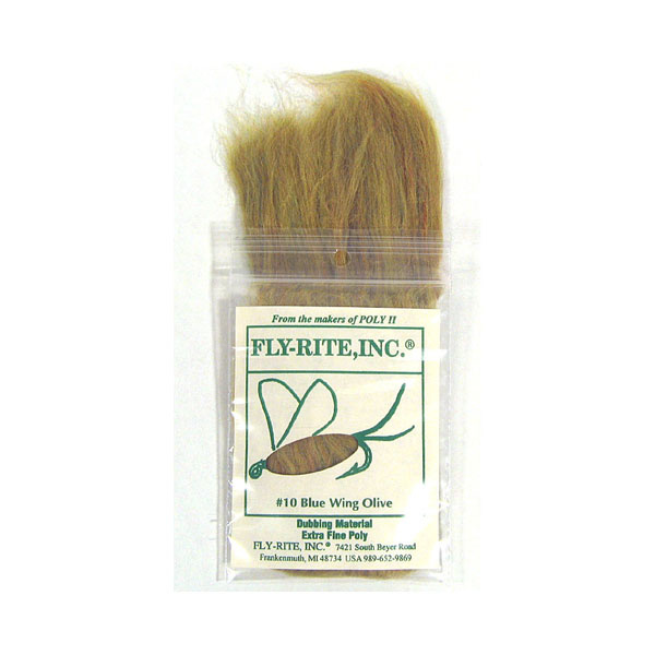 Fly-Rite Dubbing Material - Extra Fine Poly - Fauna Hengelsport