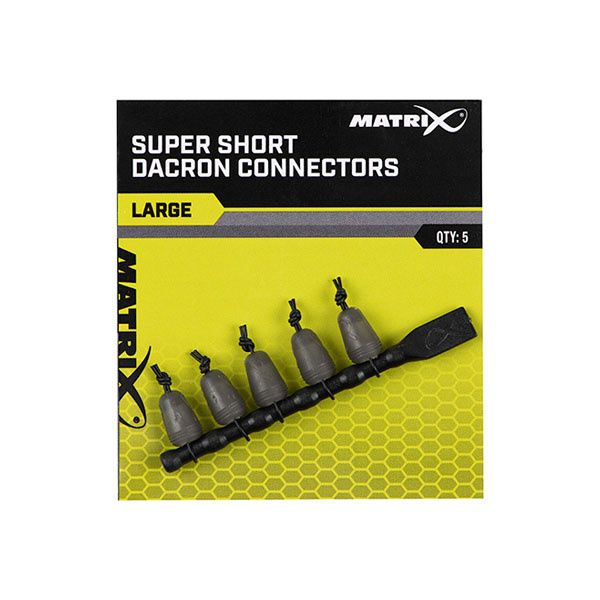 Matrix Super Short Dacron Connectors - Fauna Hengelsport