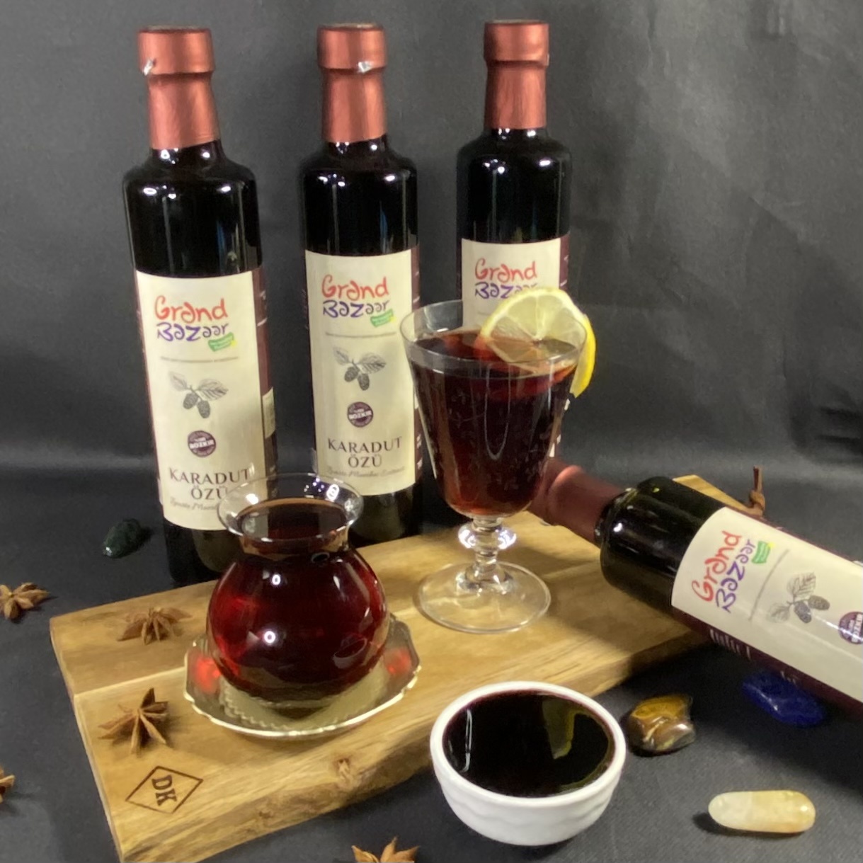 Zwarte Moerbei Extract (Ongezoet) 500 ml - Grand Bazaar