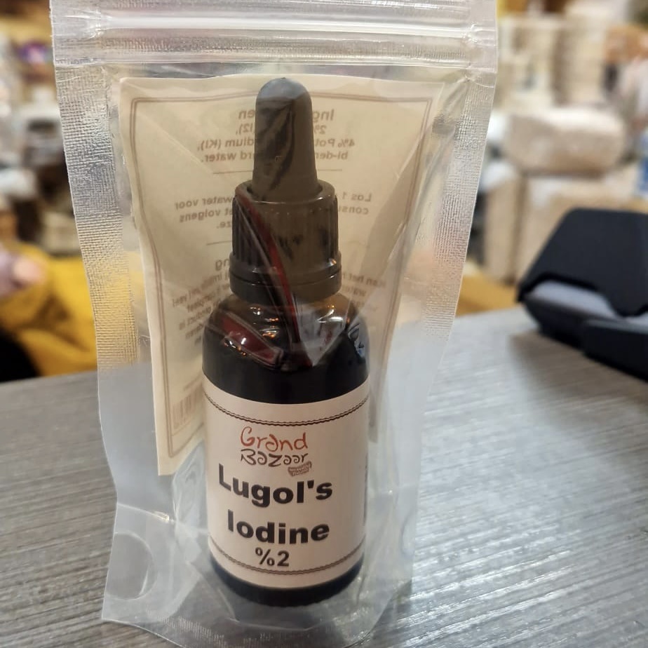 Lugol Oplossing (2% Jodium) 30 ml - Grand Bazaar