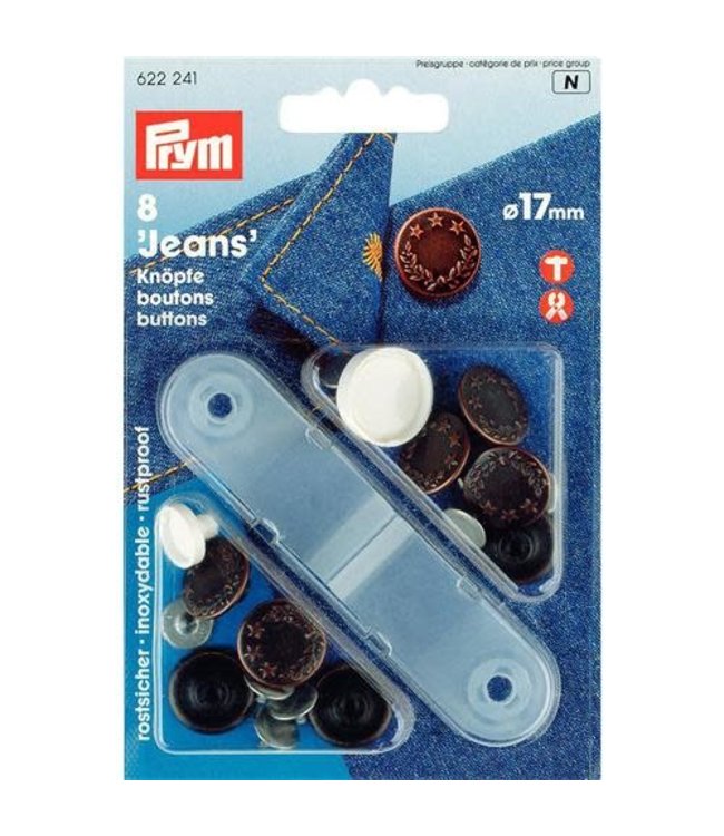 Jeans knopen - Toverstof
