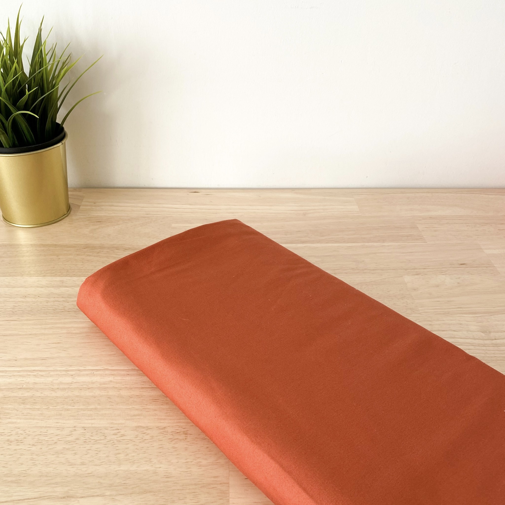 Twill stone washed - brown - Toverstof