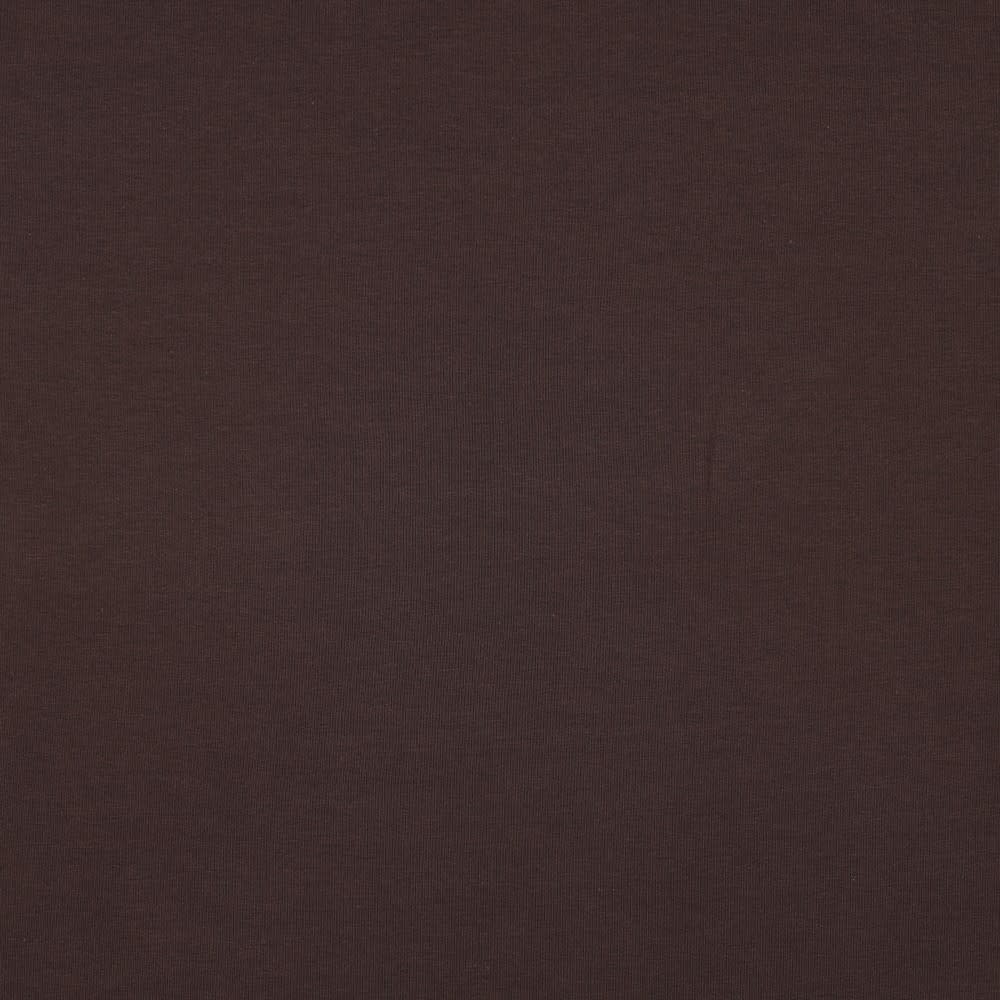 French terry GOTS - Donkerbruin - Toverstof