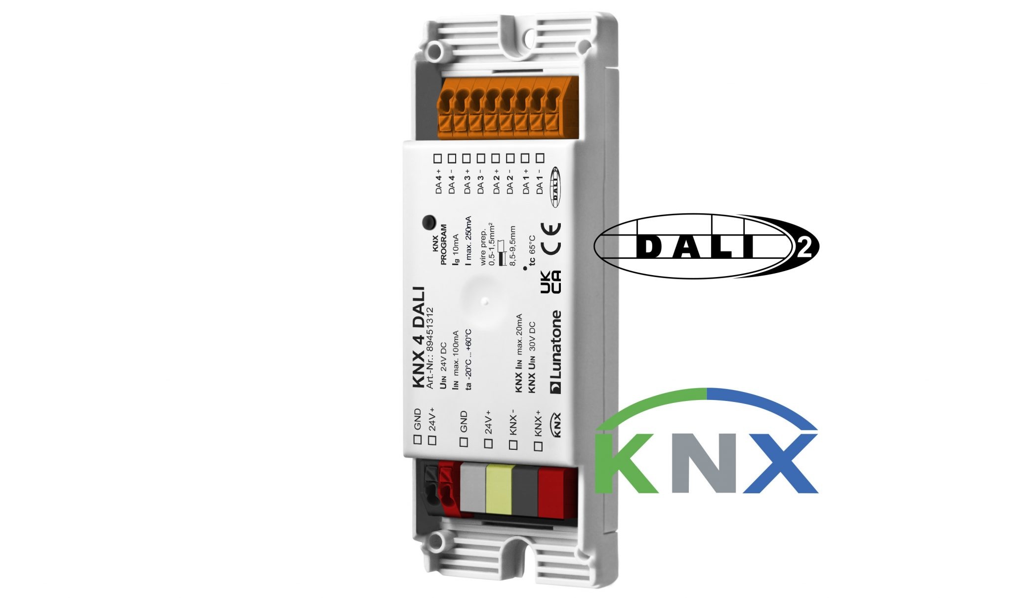KNX 4 DALI 2 Gateway Structure - DALIwarehouse.com