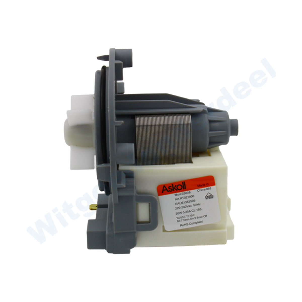 LG afvoerpomp van wasmachine EAU61383505 - Witgoedonderdeel.com