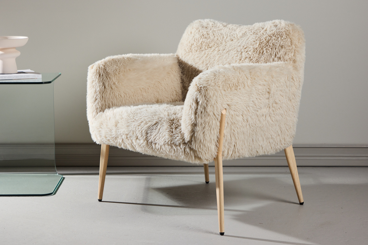 Sessel Wohnzimmer Beige