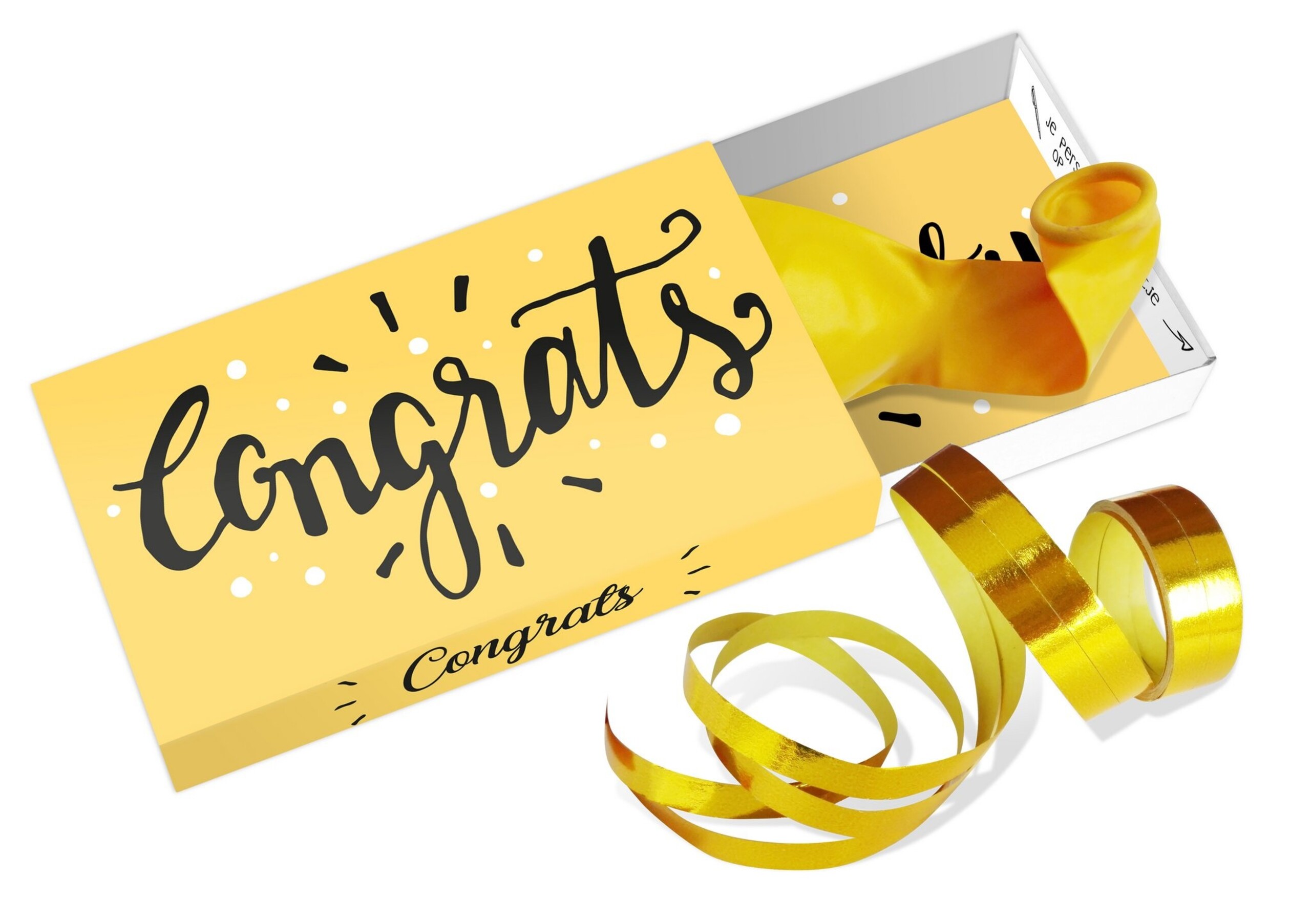 Greeting Box Congrats, lets party | Kdooh - Kdooh